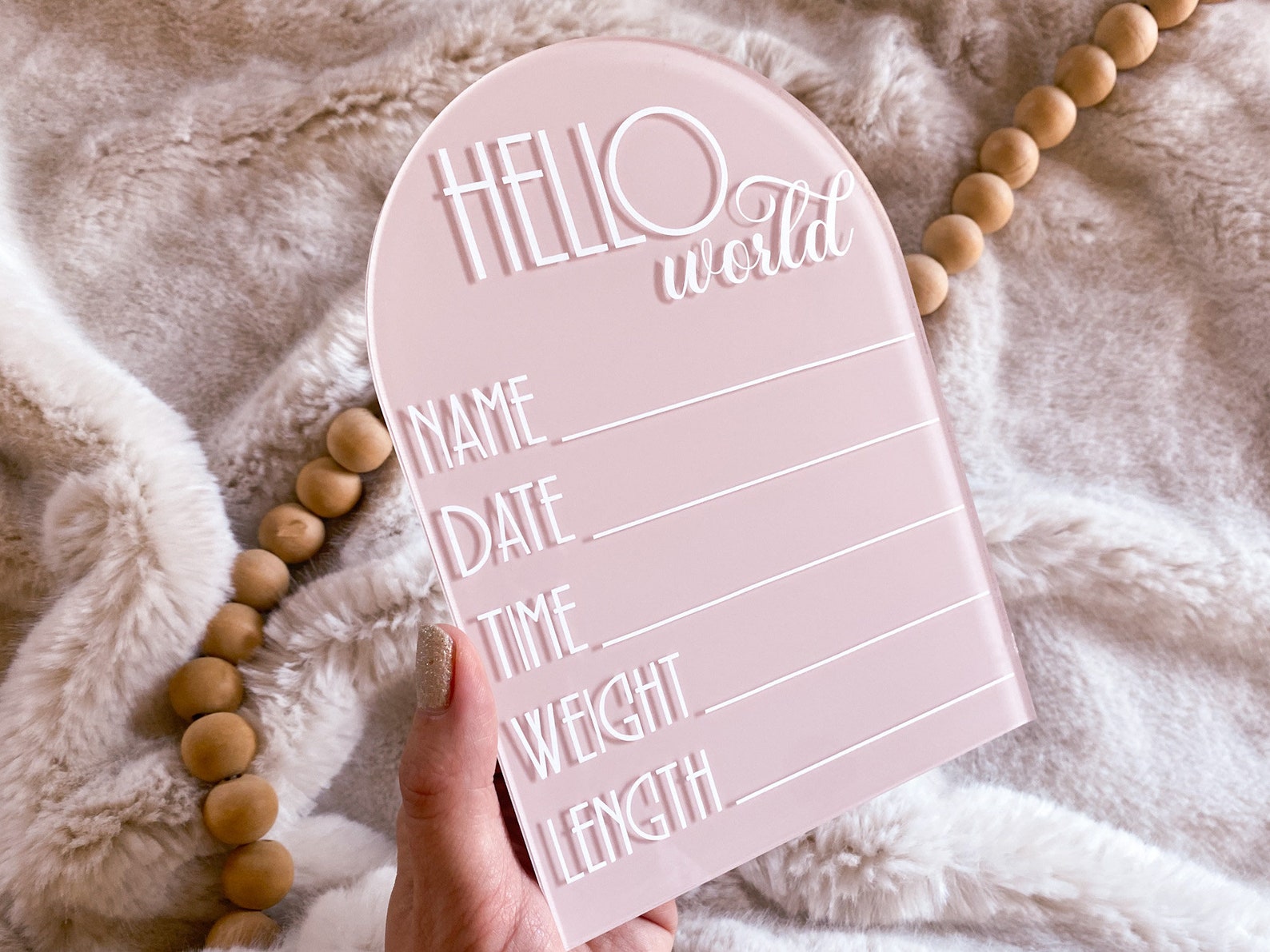 Birth Announcement Sign Personalized Birth Stats Sign Custom - Etsy