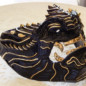 Ghost of Tsushima Oni Half Mask Hannya Menpo Samurai Armor Japan Sakai ...