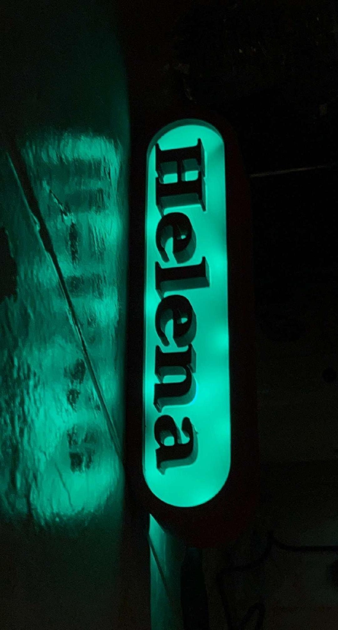 Custom 3D Printed RGB LED Name Lamps - Etsy