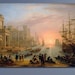 Claude Lorrain Seaport at Sunset Art|history Painting|wall Art ...