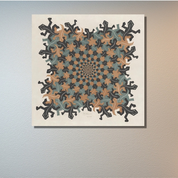 Escher Relativity Poster - Etsy