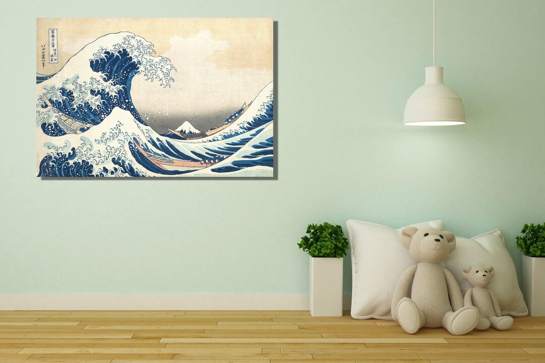 Kanagawa the Great Wave Canvas Wall Art|the Great Wave off Kanagawa by ...