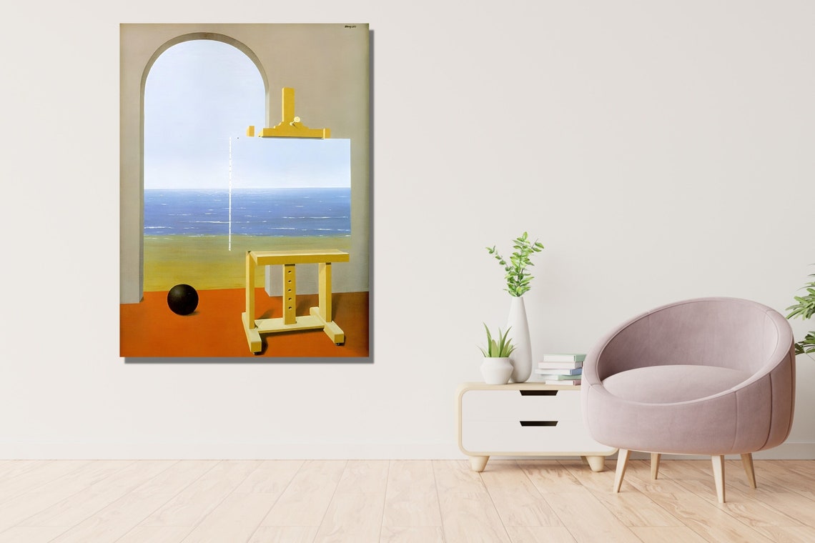 Rene Magritte the Human Condition Painting,rene Magritte Artworks,rene ...