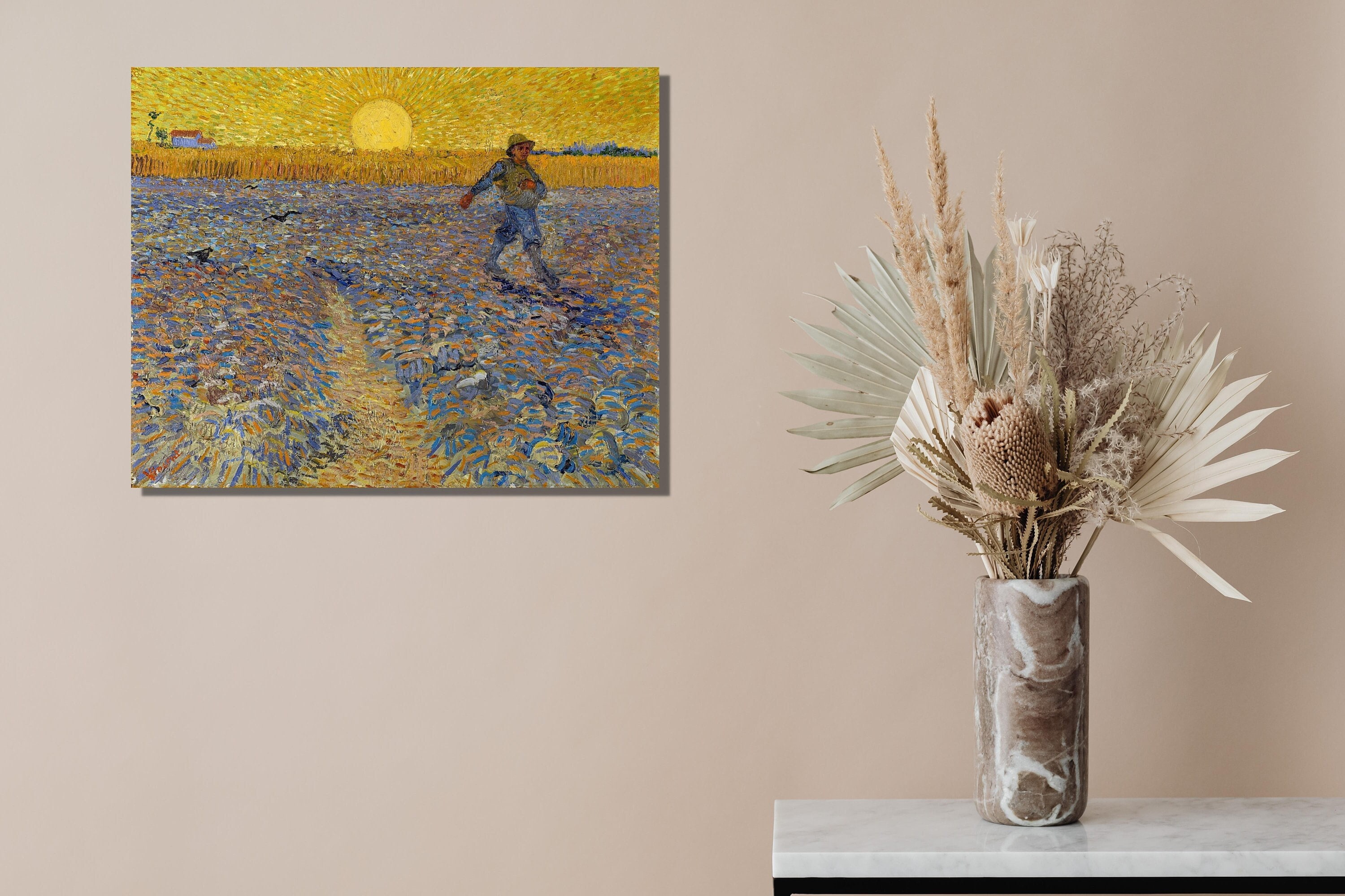 Vincent Van Gogh : the Sower at Sunset 1888vincent Van Gogh - Etsy