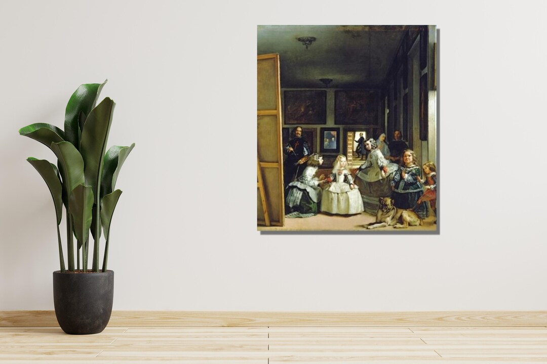 Diego Velázquez Las Meninas Canvas Wall Artvintage Poster Home Wall ...