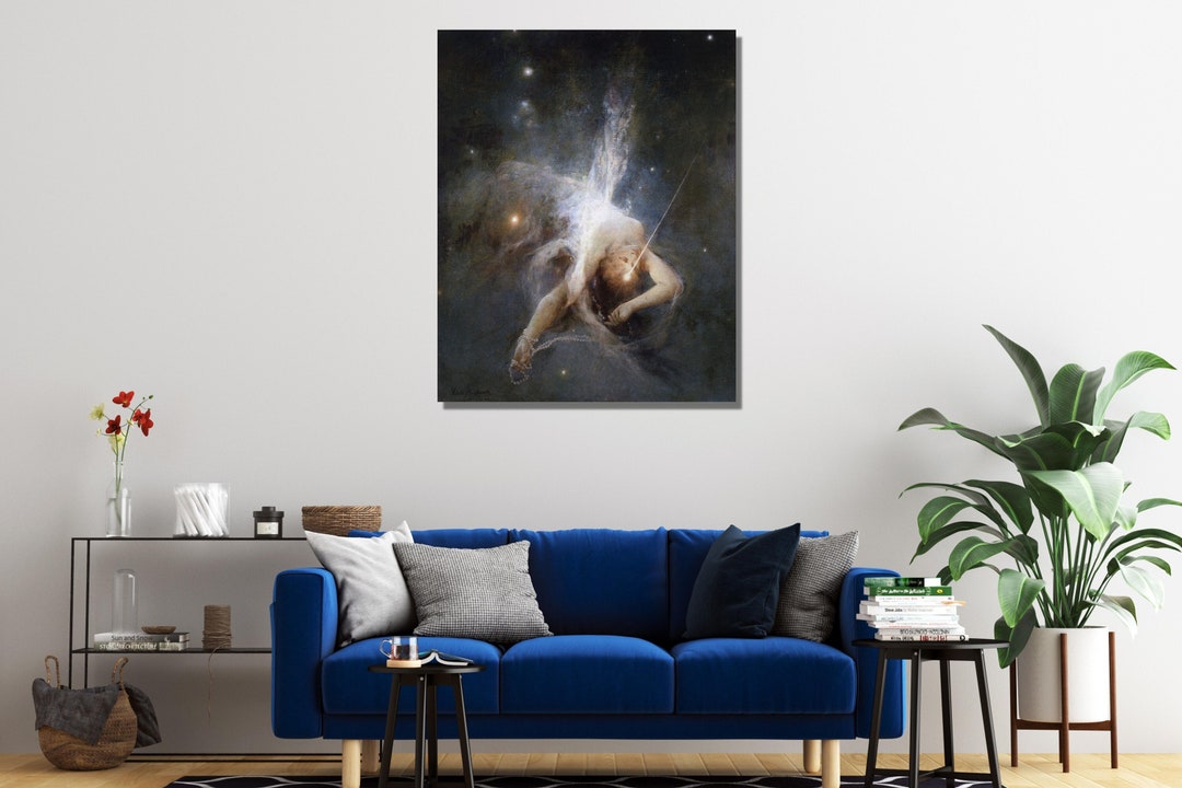 Falling Star Gothic Fine Art Print by Pruszkowski Canvas Wall Artwitold ...
