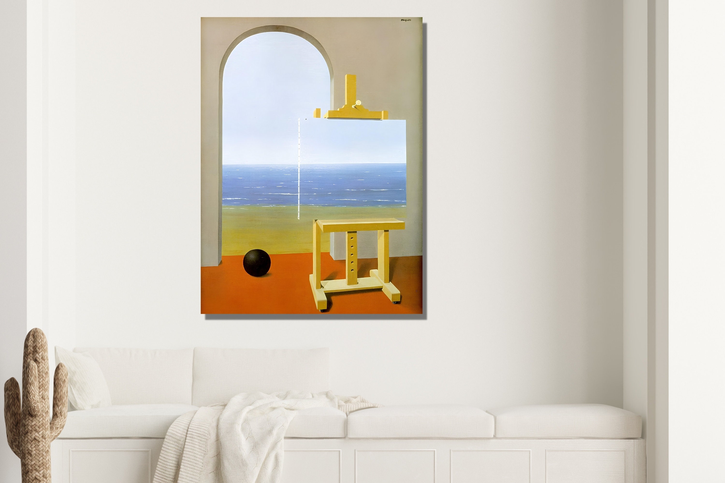 Rene Magritte the Human Condition Painting,rene Magritte Artworks,rene ...