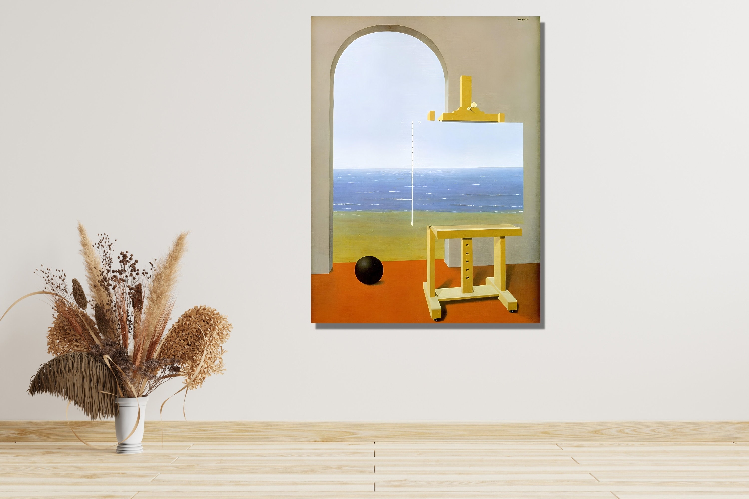 Rene Magritte the Human Condition Painting,rene Magritte Artworks,rene ...