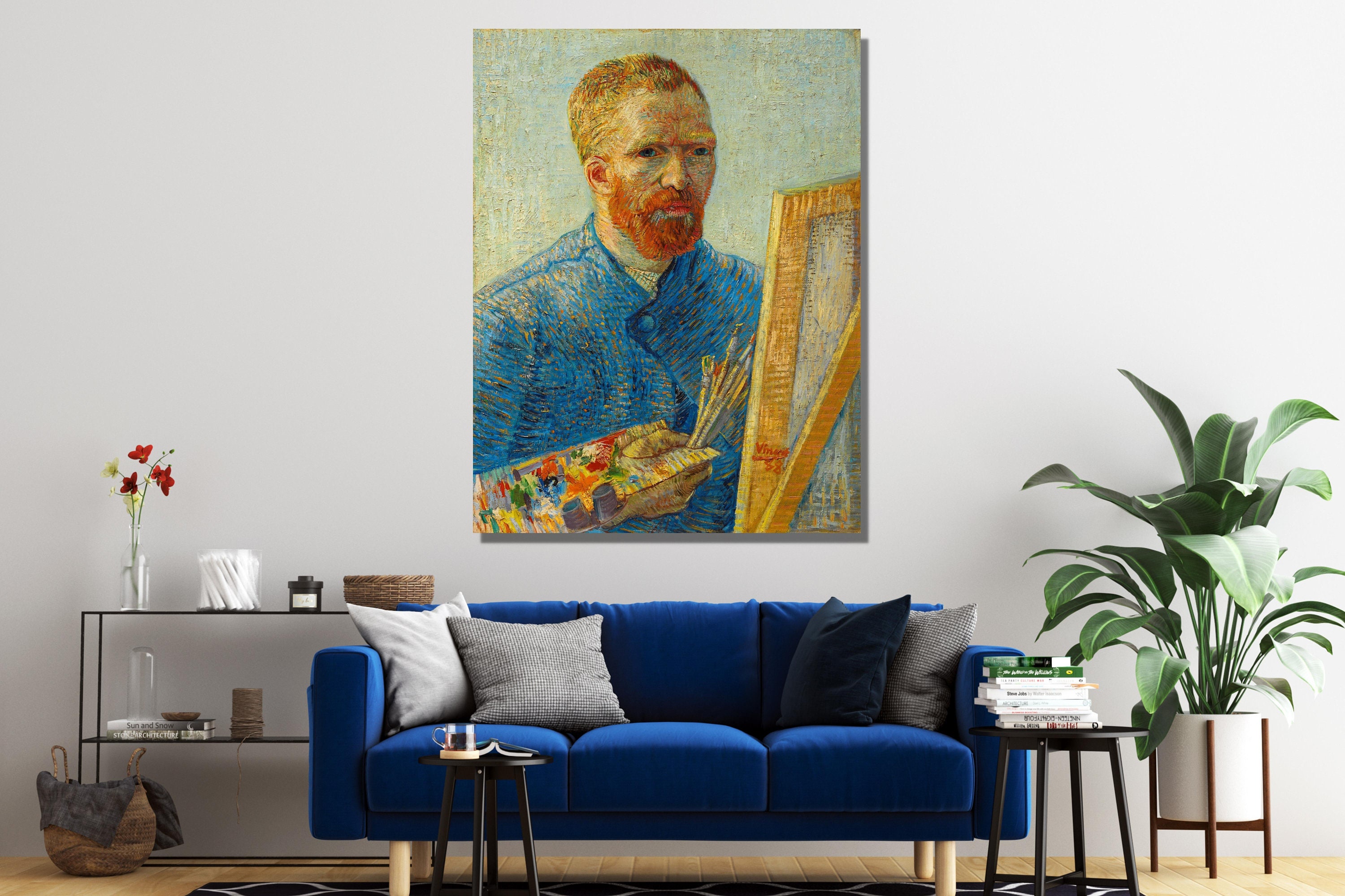 Vincent Van Gogh Self Portrait Canvas|impressionism Wall Art ...