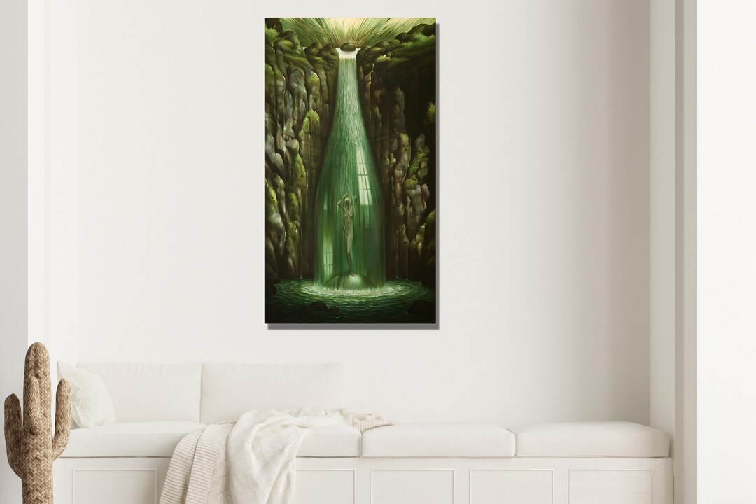 Mystery of the Concealed Letter Wall Art | Vladimir Kush Canvas Surreal ...