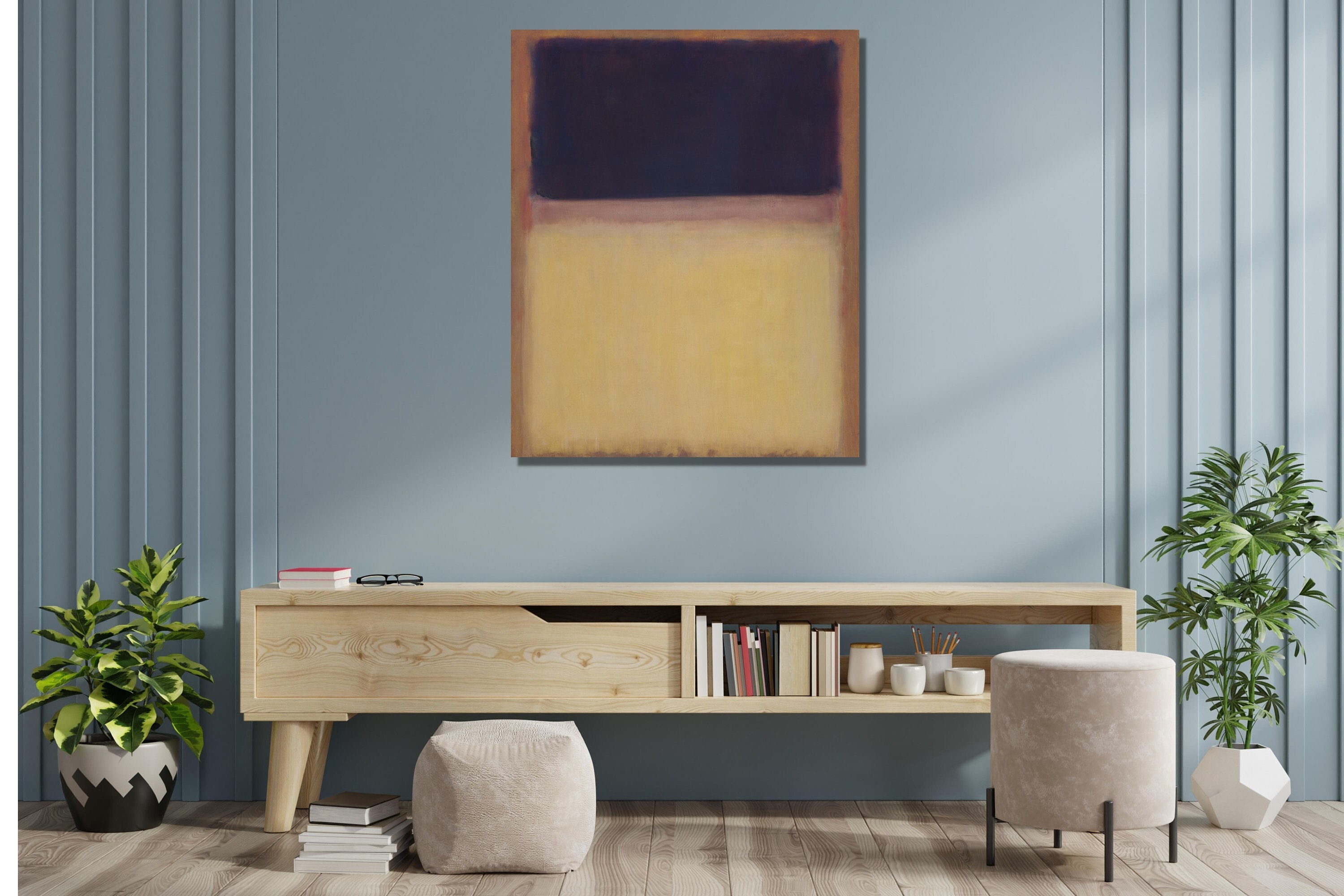 Mark Rothko Wall Art,rothko Poster, Brown Minimalist Print,modern Print ...