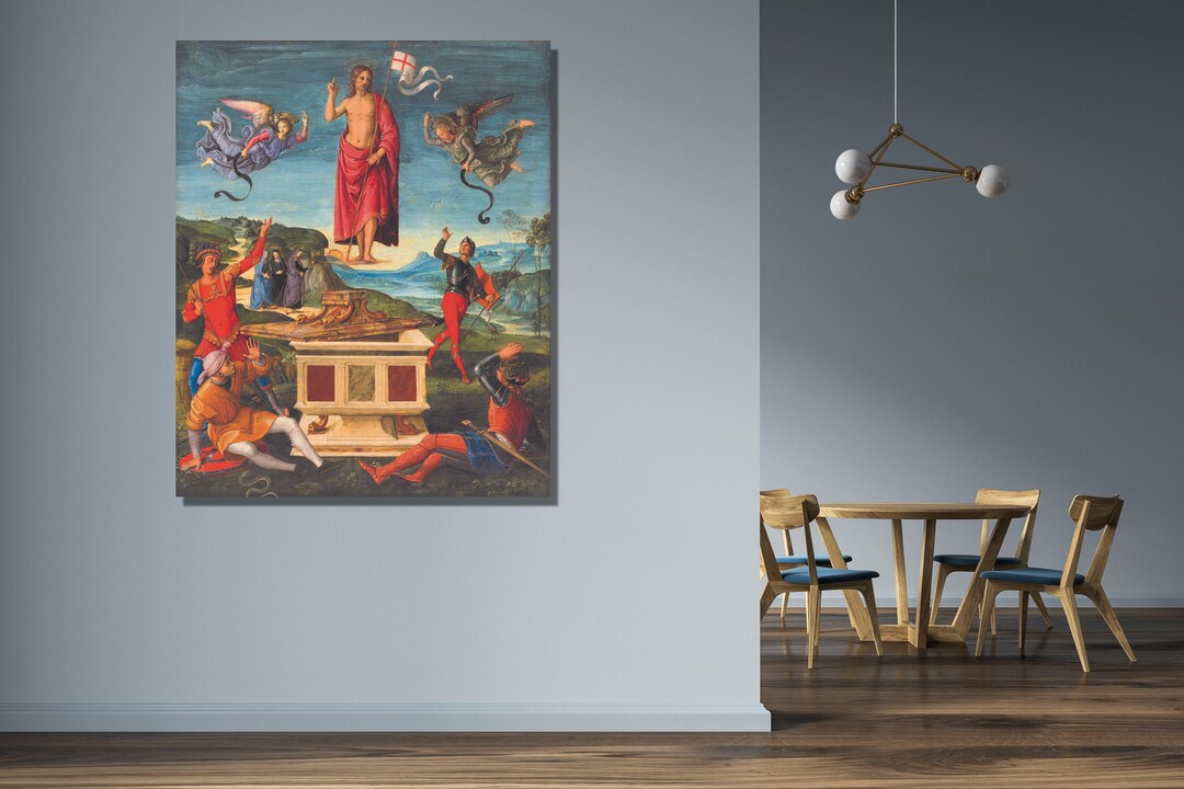 Resurrection of Christ Wall Art|fine Art Canvas Prints|religious Art ...