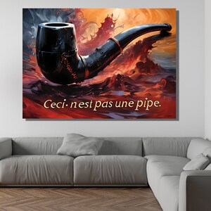 Ceci N’est Pas Une Pfeife Rene Magritte der Verrat der Bilder 1929 ...
