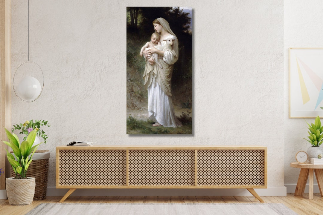 William-adolphe Bouguereau Innocence (1893) Canvas Wall Decor|l ...