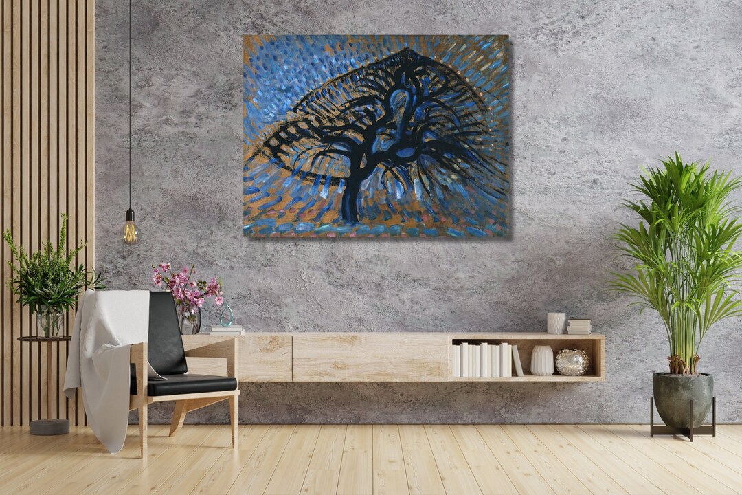 Apple Tree by Piet Mondrian|abstract Apple Tree|piet Mondrian Artworks ...