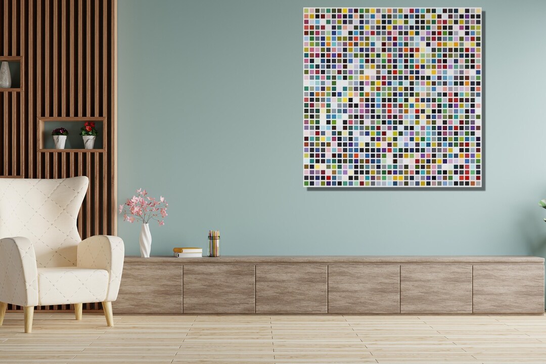 Gerhard Richter 1024 Colours Poster Print|gerhard Richter Artworks|1024 ...