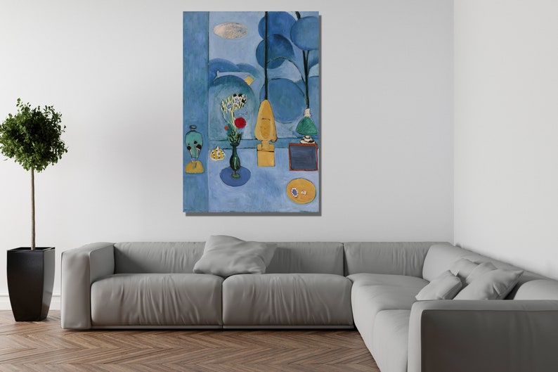 Henri Matisse the Blue Window Print | Gallery Exhibition | Matisse ...