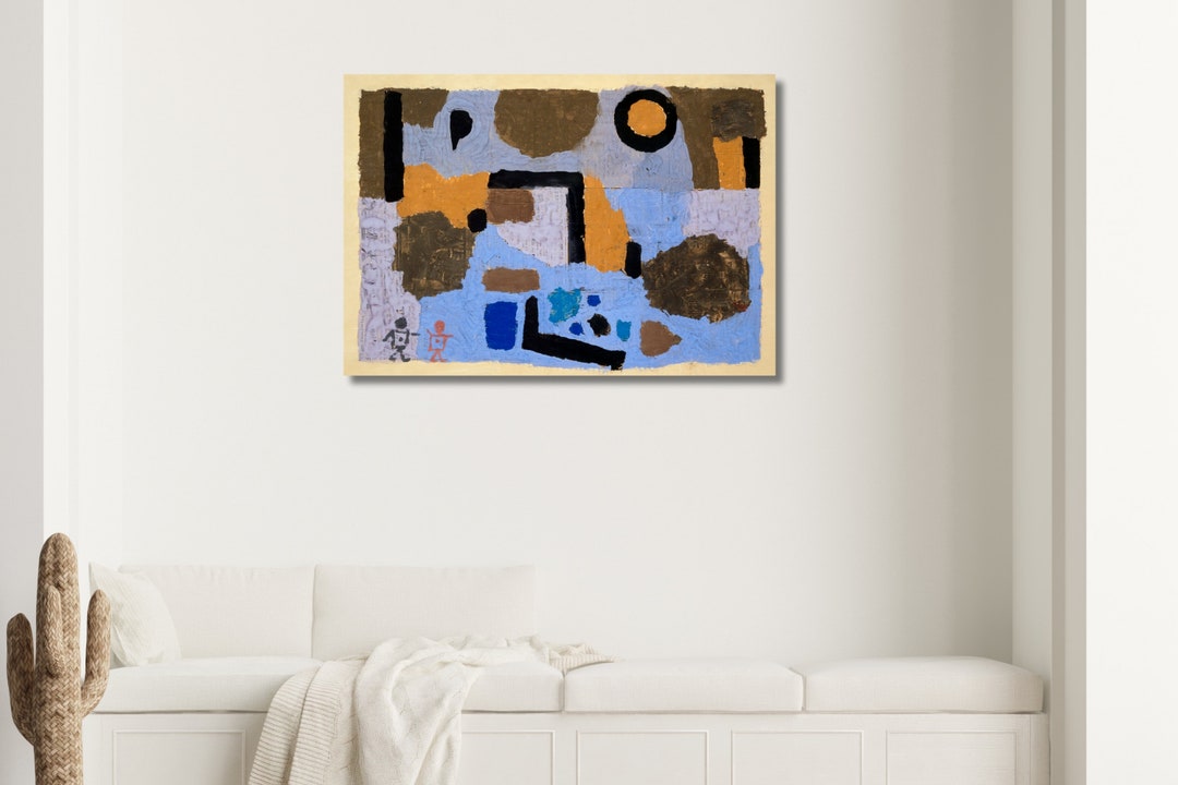 With the Two Lost Ones by Paul Klee|paul Klee Exhibition|abstract ...