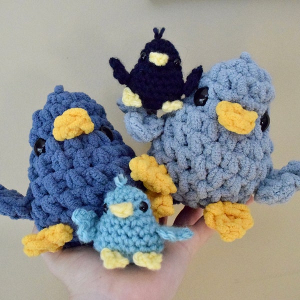Bird Plushie - Etsy