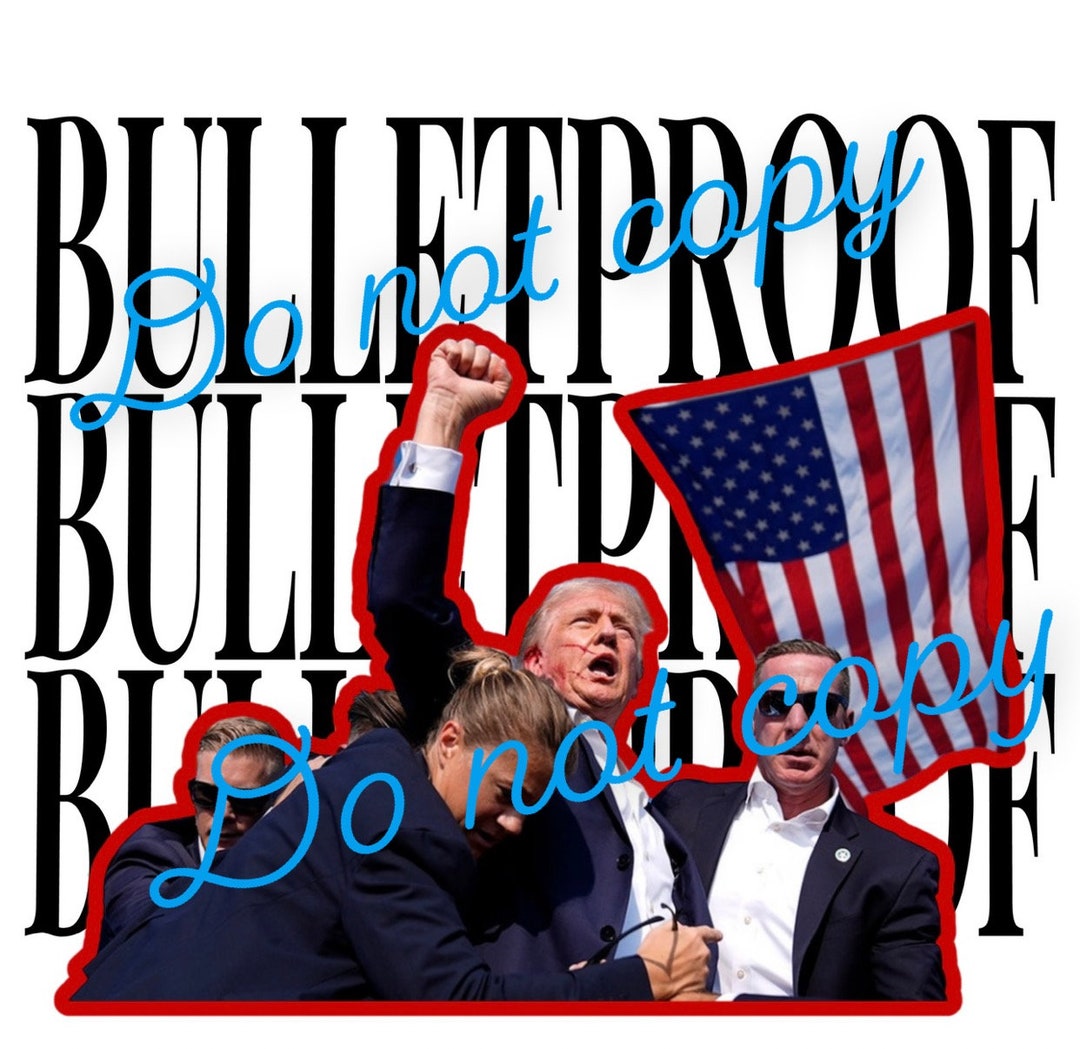 Bulletproof Trump - Etsy