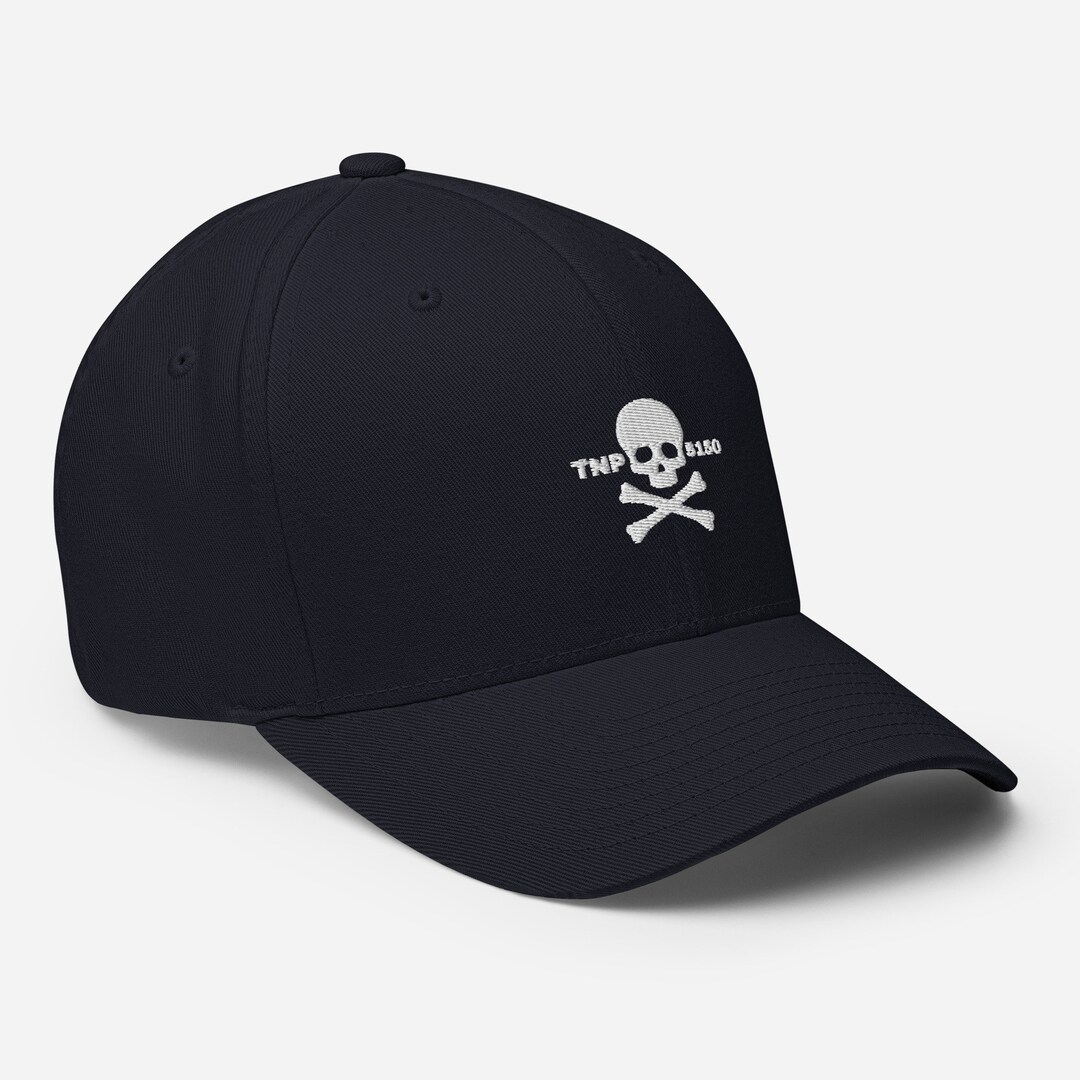 Skull & Bones Structured Twill Cap - Etsy
