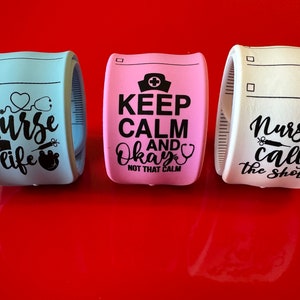 Erasable Nurse Silicone Bracelet, Memo Wrist Band, Erasable Vital Signs ...
