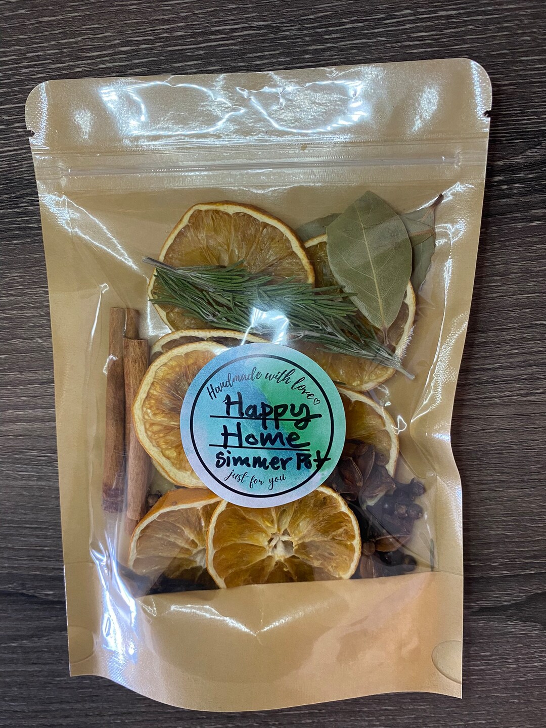 Happy Home Simmer Pot Kit- Simmer Pot Spell - Herbal Incense - Stovetop ...