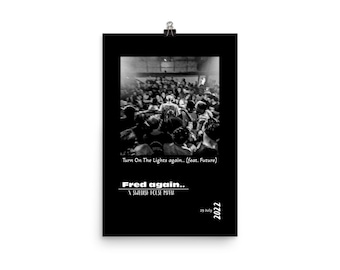 Fred Again Poster - Etsy UK