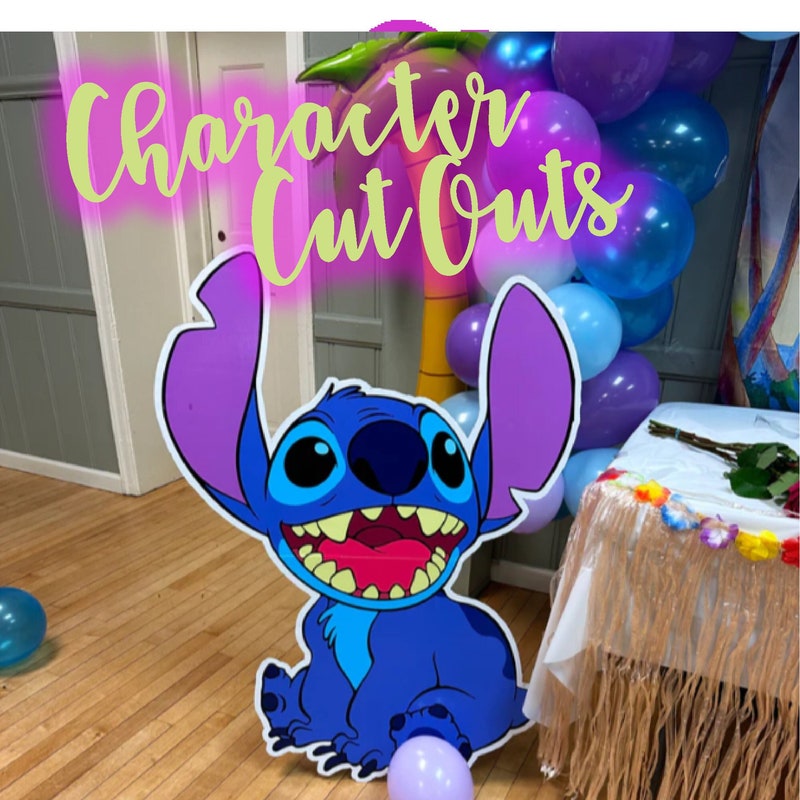 Character Cut Out - Etsy