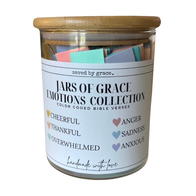 Bible Verses for Emotions and Feelings Scripture Jar - Etsy Canada