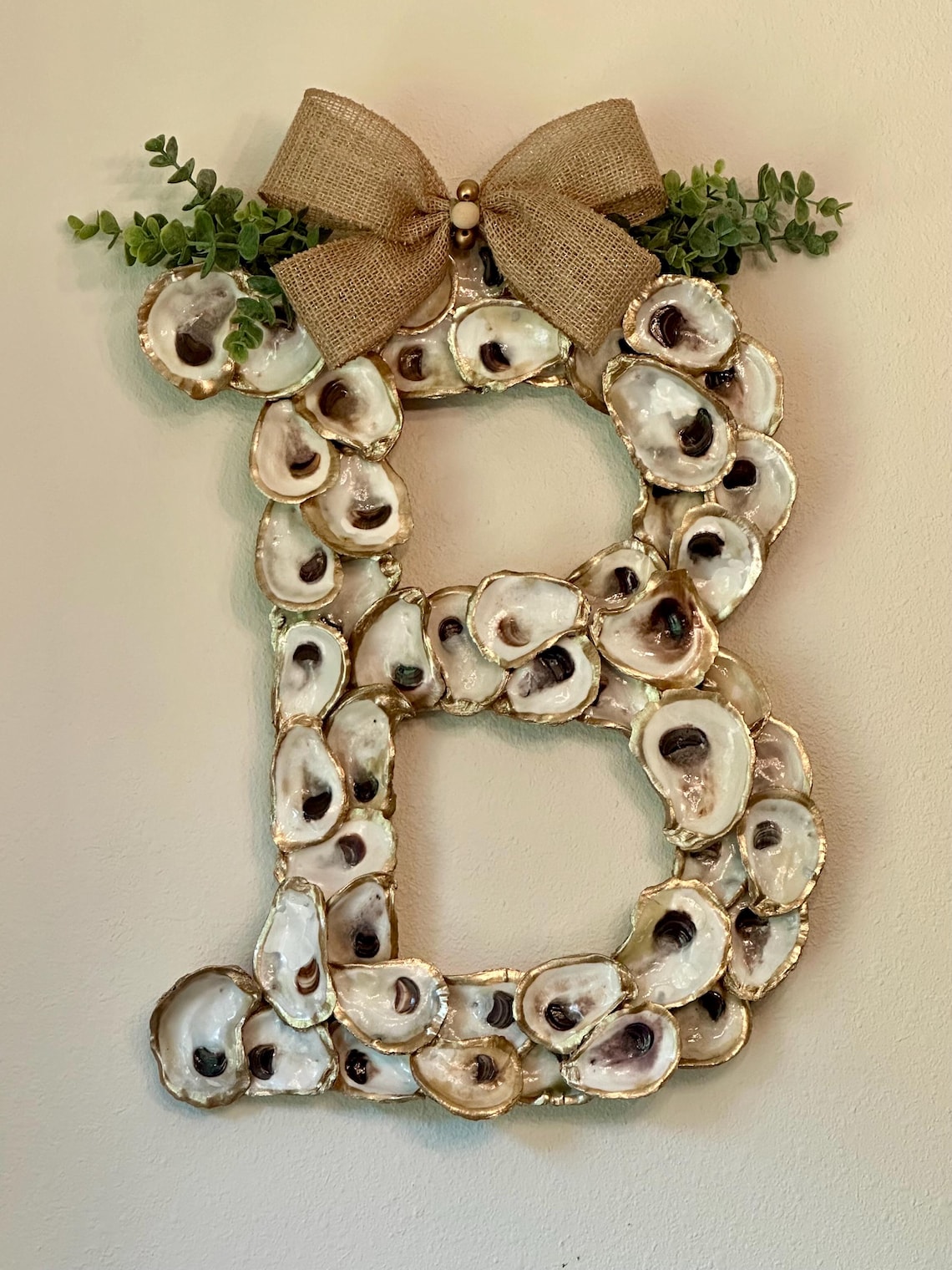 Oyster Shell Wall/door Hanger - Etsy
