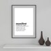 Manifest Definition, Printable Wall Art, Manifest Poster, Manifest ...