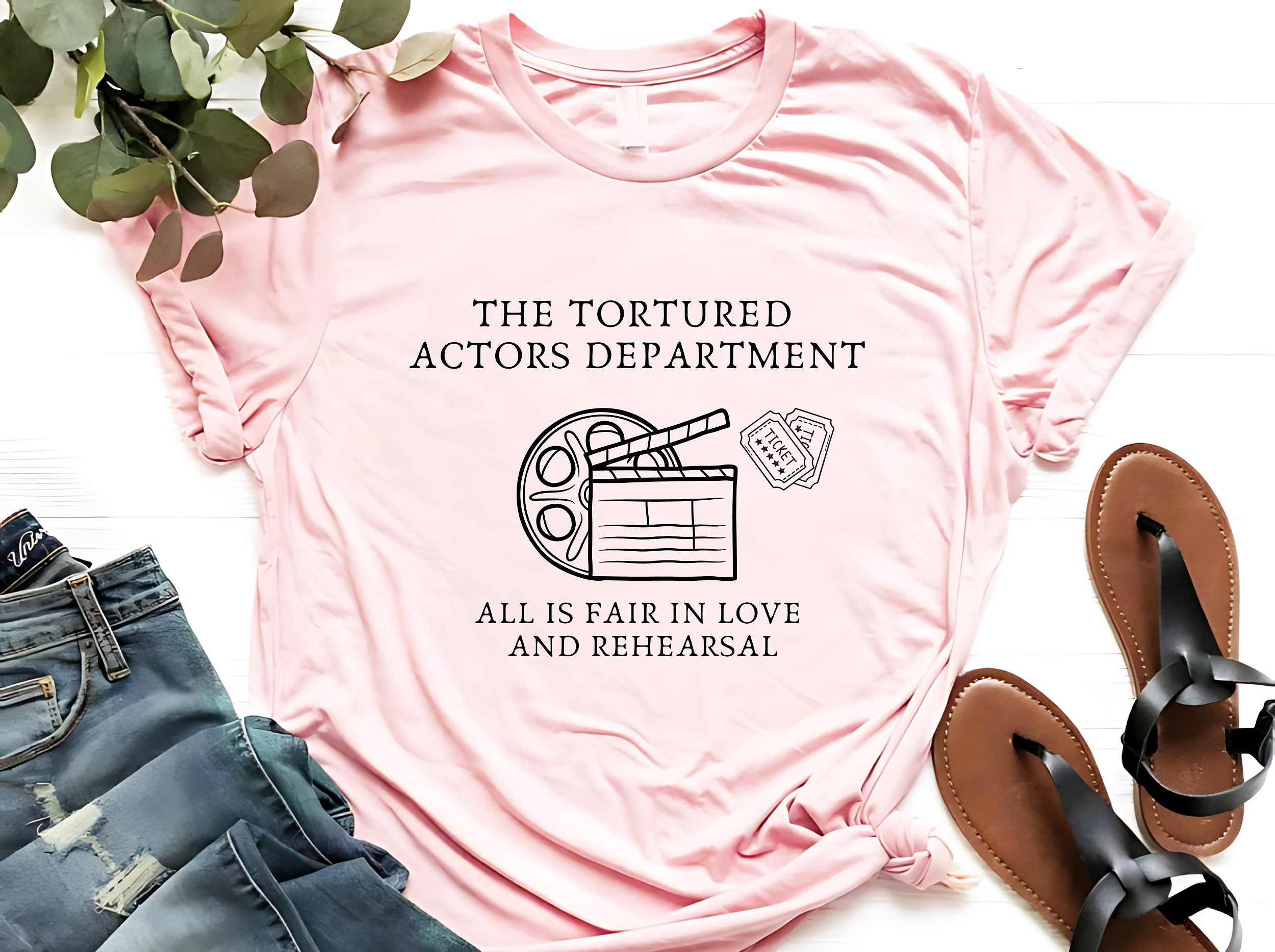 Tortured Actors, Theatre Shirt, Actor Shirt, Rehearsal Shirt, Actress ...