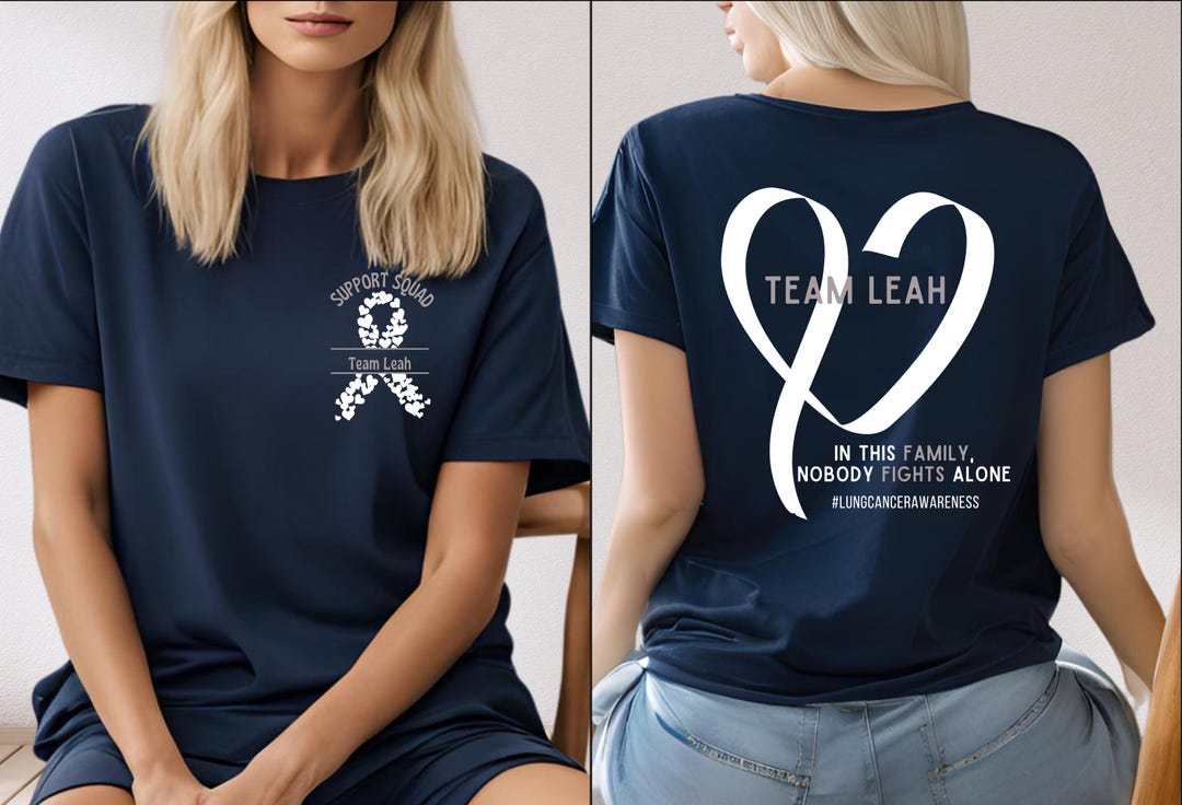 Lung Cancer Shirt, Lung Cancer Awareness Shirt, Lung Cancer Support ...