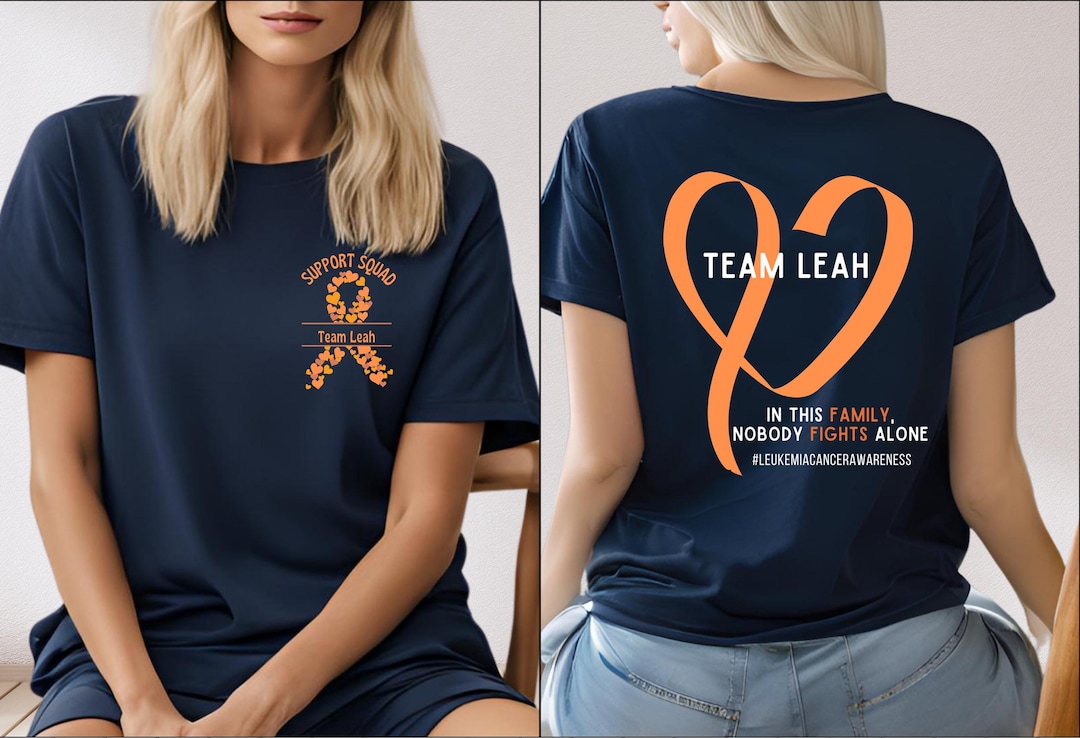 Leukemia Cancer Sweatshirt T-shirt, Cancer Support Squad, Leukemia ...