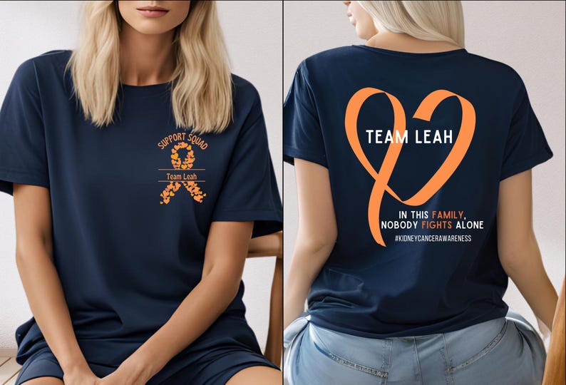 Kidney Cancer Shirt, Kidney Cancer Awareness Tshirt, March Cancer T ...