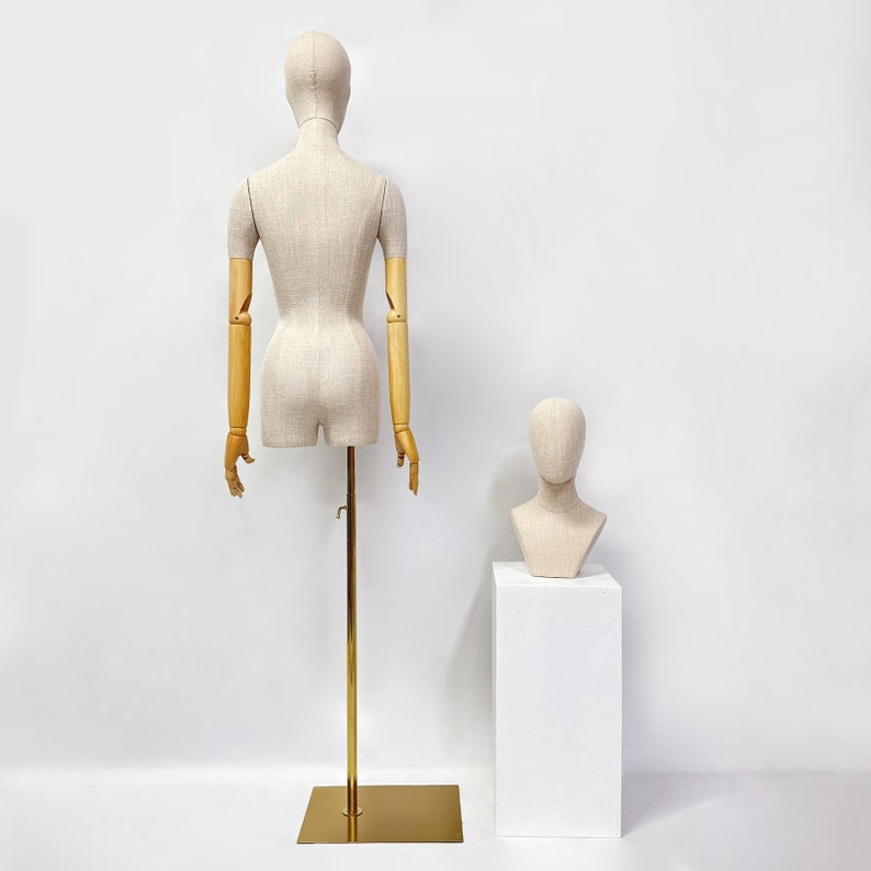 Display Mannequin Torso High Quality, Bamboo Arms, Wedding Dress ...