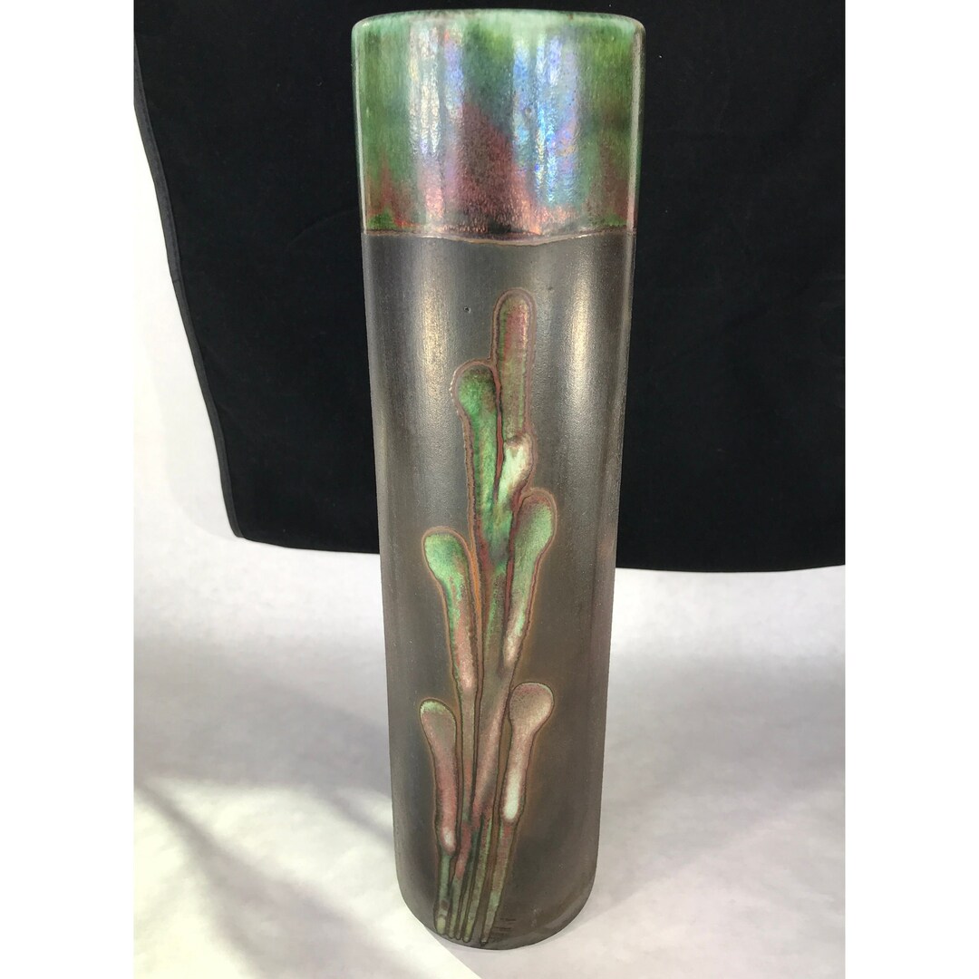 Rare Tony Evans Raku Vase From the 70’s - Etsy