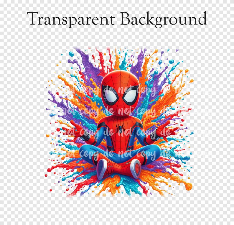 PNG Super Hero Splash Design - Etsy