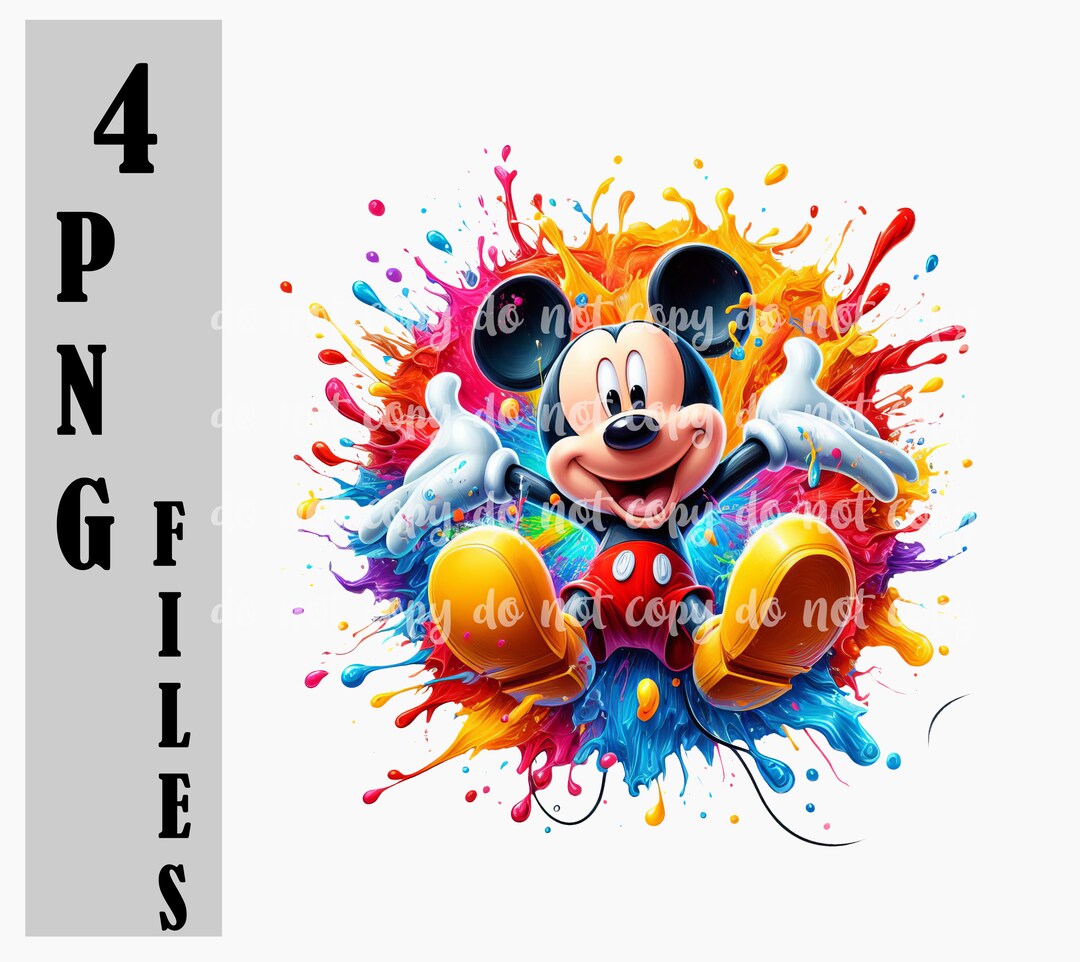 PNG Splash Mouse Design - Etsy