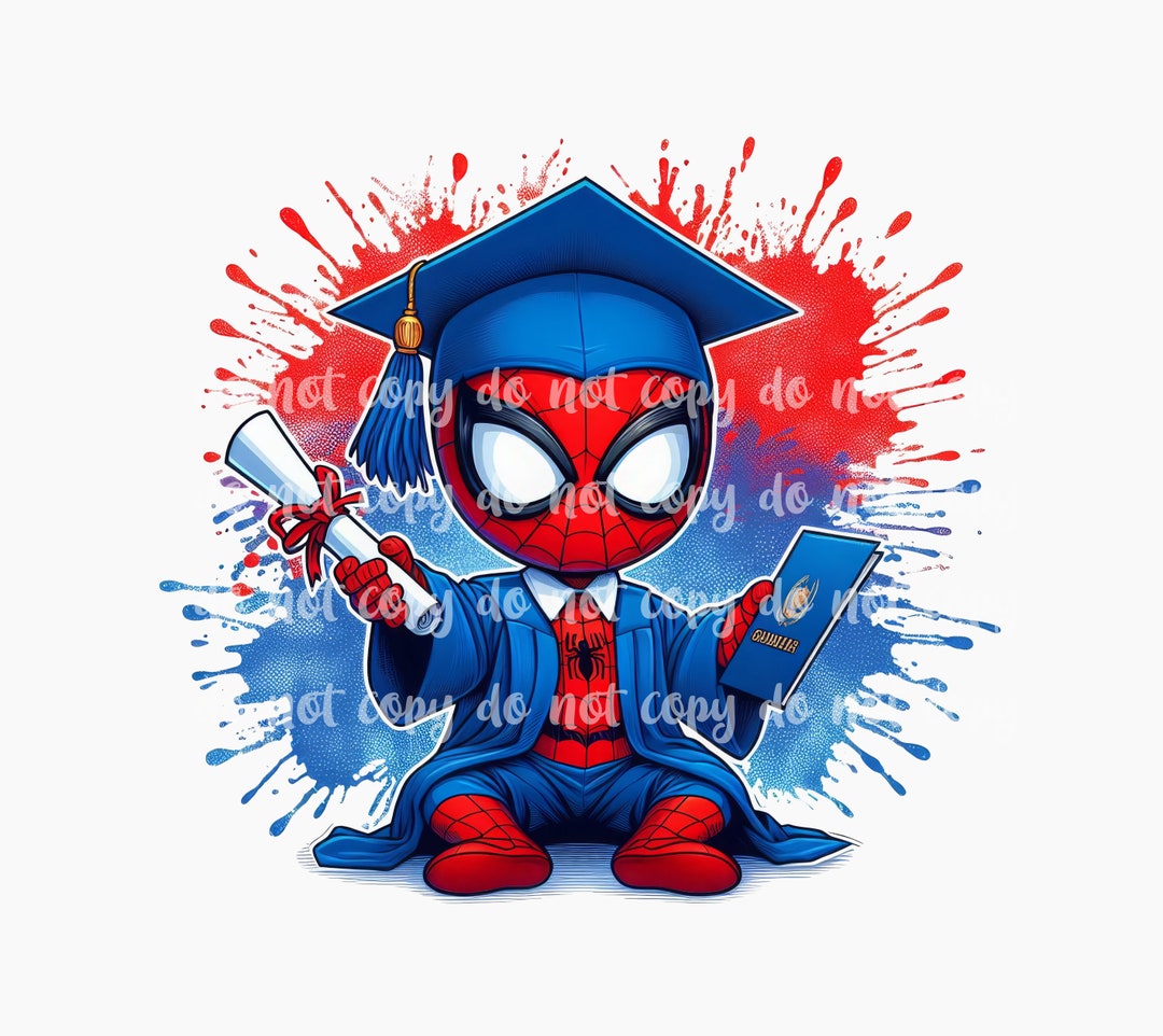 PNG Super Hero Graduation Design - Etsy