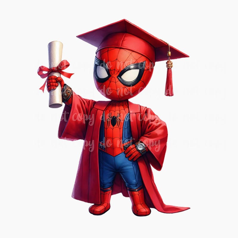 Spiderman Graduation Cap Topper - Etsy