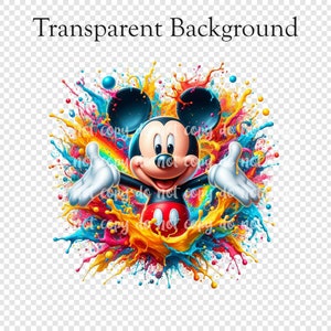PNG Splash Mouse Design - Etsy