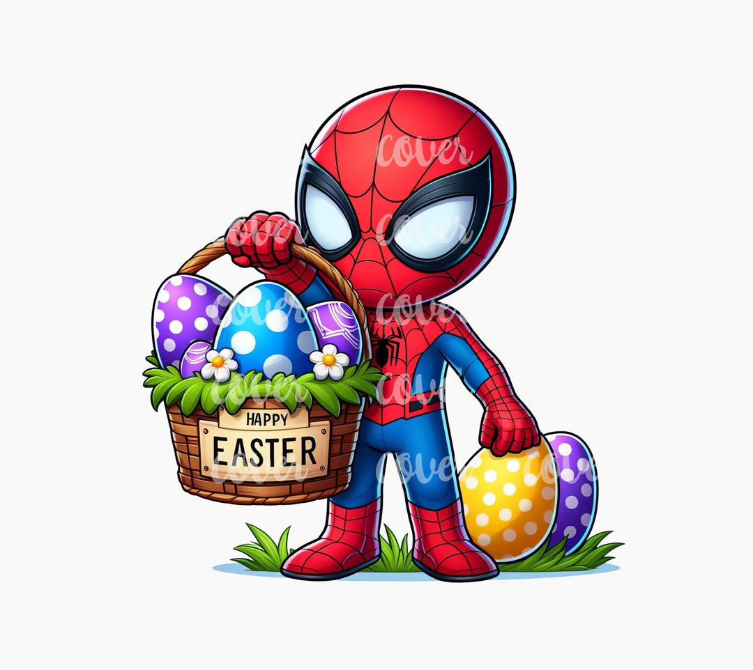 PNG Easter Super Hero Design - Etsy