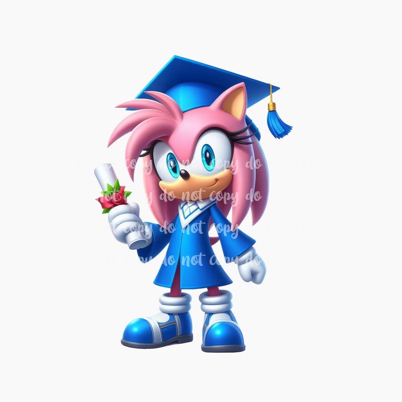 Sonic Graduation Png - Etsy