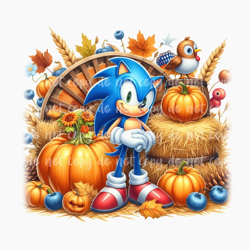 Sonic Hedgehog Turkey Disguise - Etsy