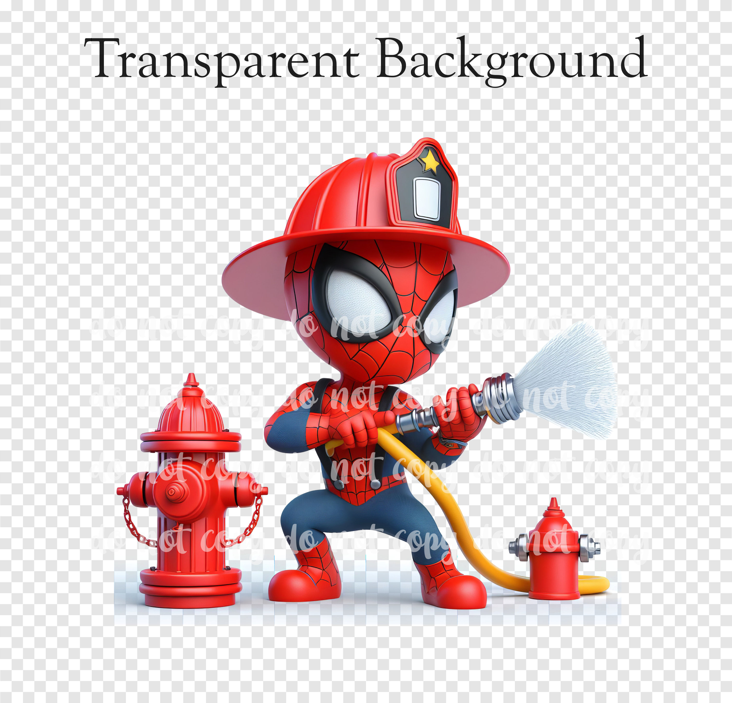 PNG Fireman Super Hero Design - Etsy