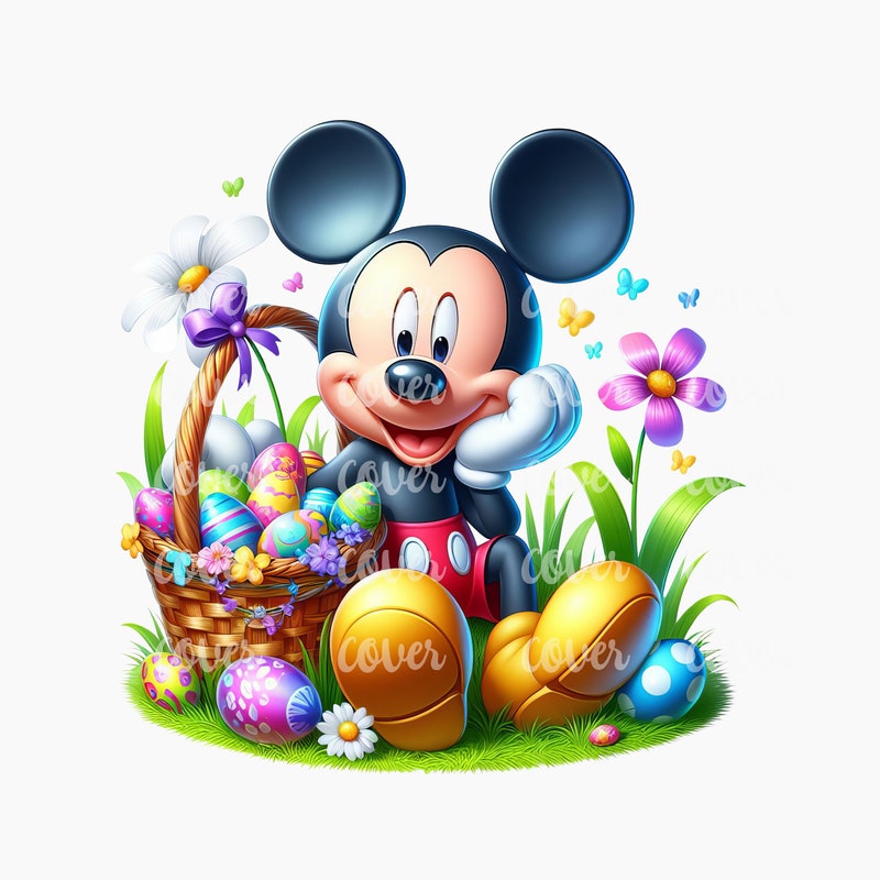 Mickey Mouse Easter - Etsy