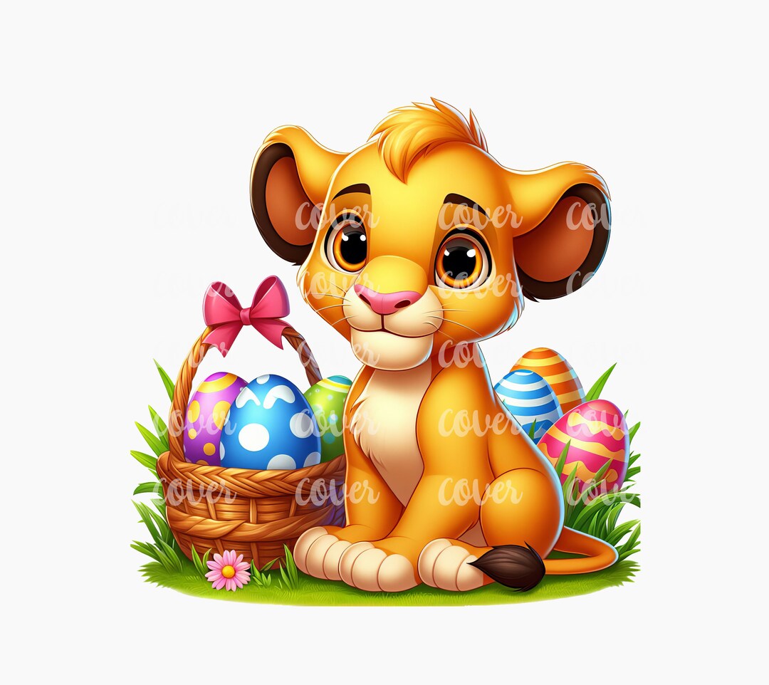 PNG Easter Lion Design - Etsy Australia