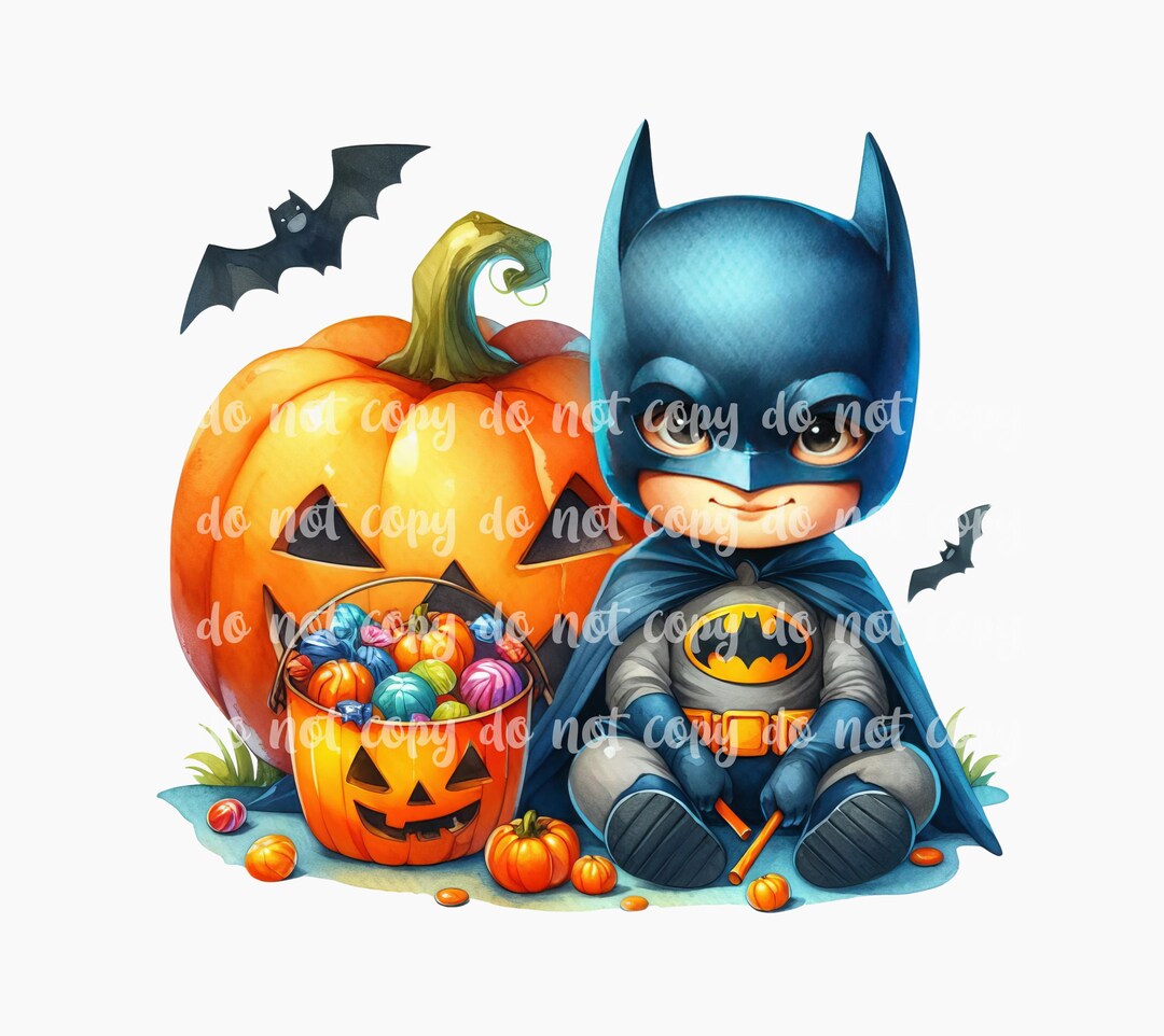 PNG Halloween Super Hero Design - Etsy